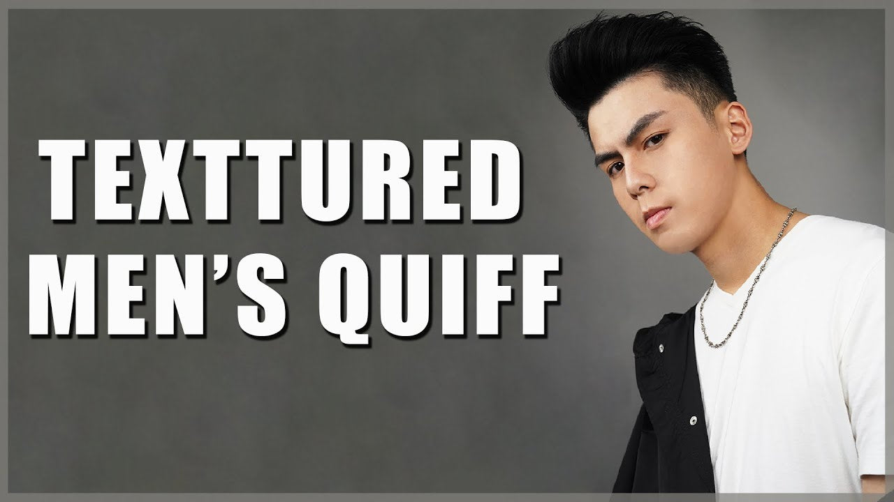 [SWAG HAIR] Asian Textured Men's Quiff Hair Tutorial 2018 |Asian Thick ...
